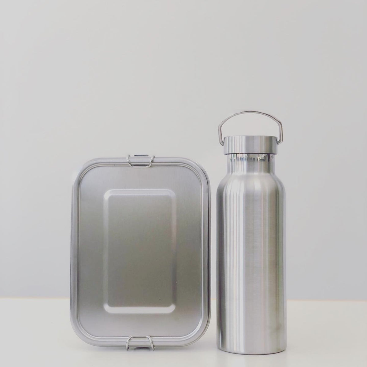 Lunch Box and Drink Bottle Set - 100% stainless steel – Common Value